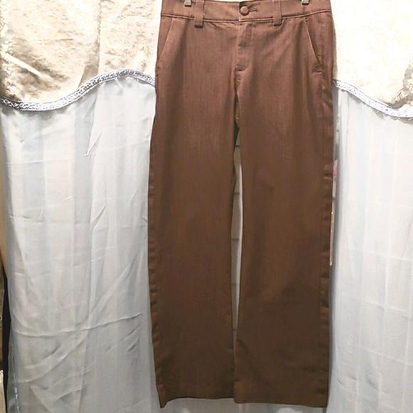 Lee | Jeans | Vtg Lee Platinum Label Brown Wide Leg Jeans Sz 6 | Poshmark